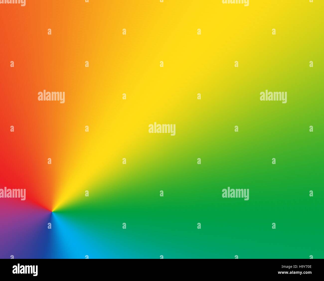 Abstract radial gradient rainbow background. Vector illustration Stock ...
