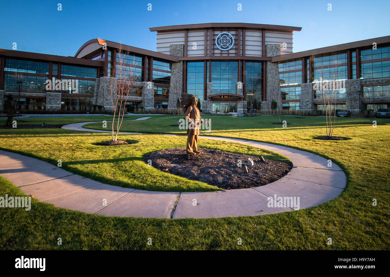 The Connecticut Mohegan Tribe Community Center in Uncasville serves as ...