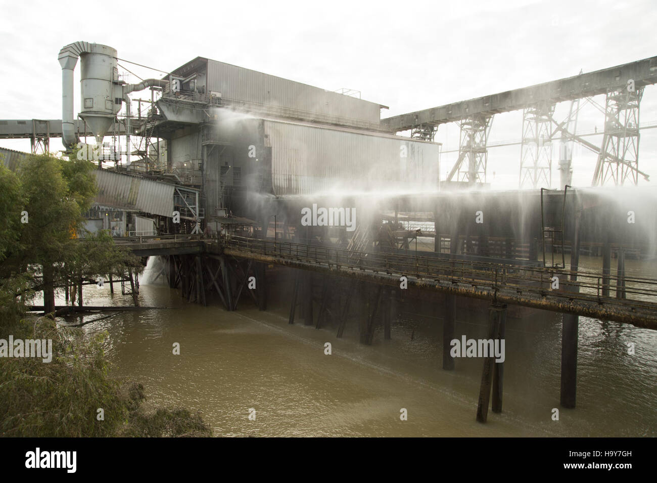 This image represents USDA's grain inspection and export processes ...