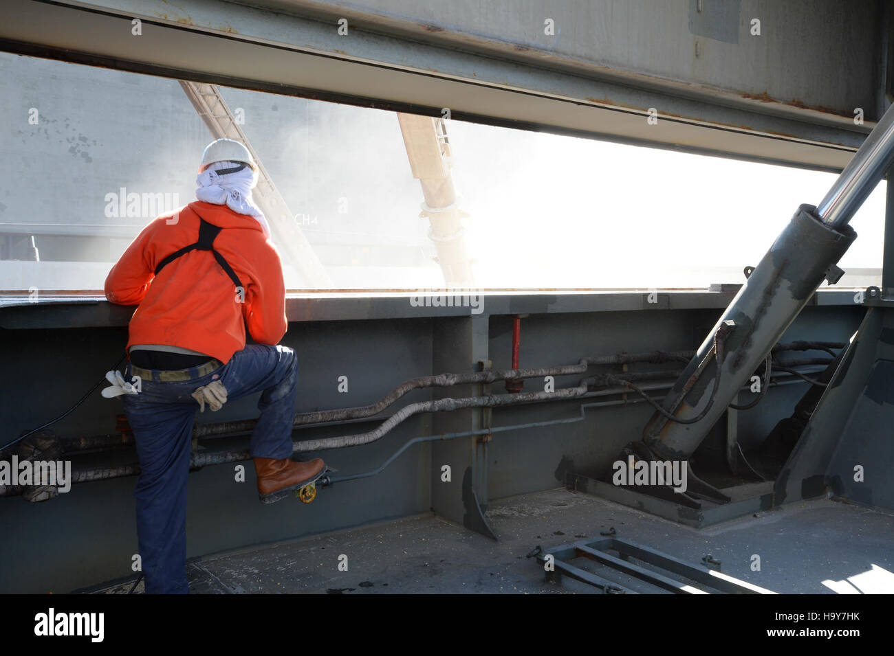USDA and GIPSA employees conduct grain inspection and quality control ...