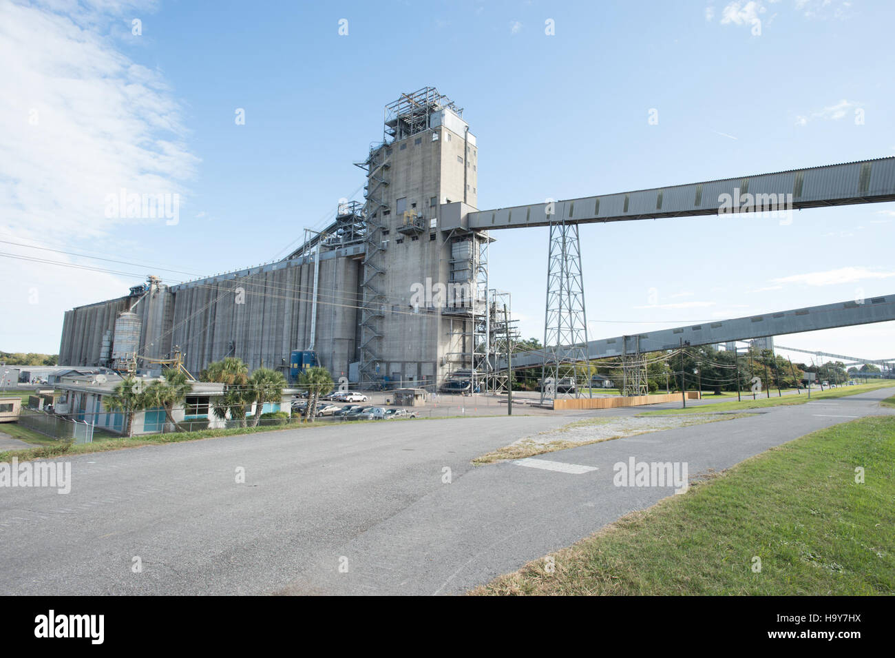 This image depicts a USDA grain inspection process, focusing on the ...