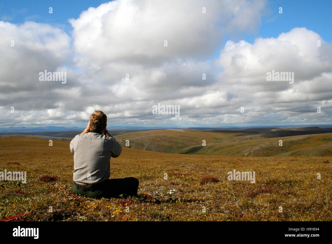 A breathtaking view of the Bering Land Bridge, highlighting its ...