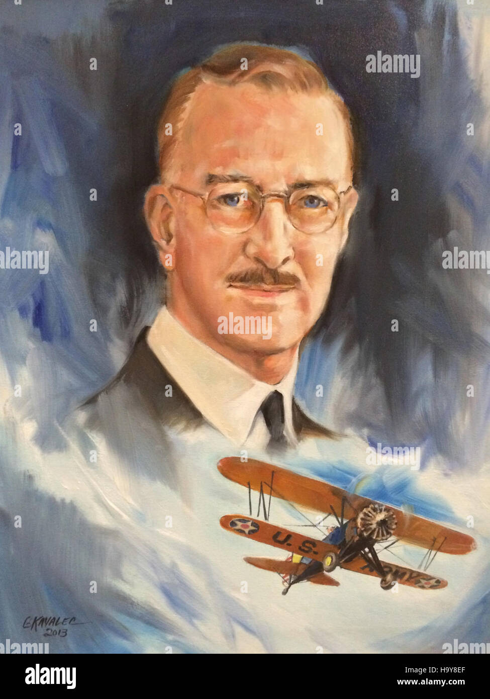wrightbrosnps 11423462206 Portrait of William Boeing Stock Photo - Alamy