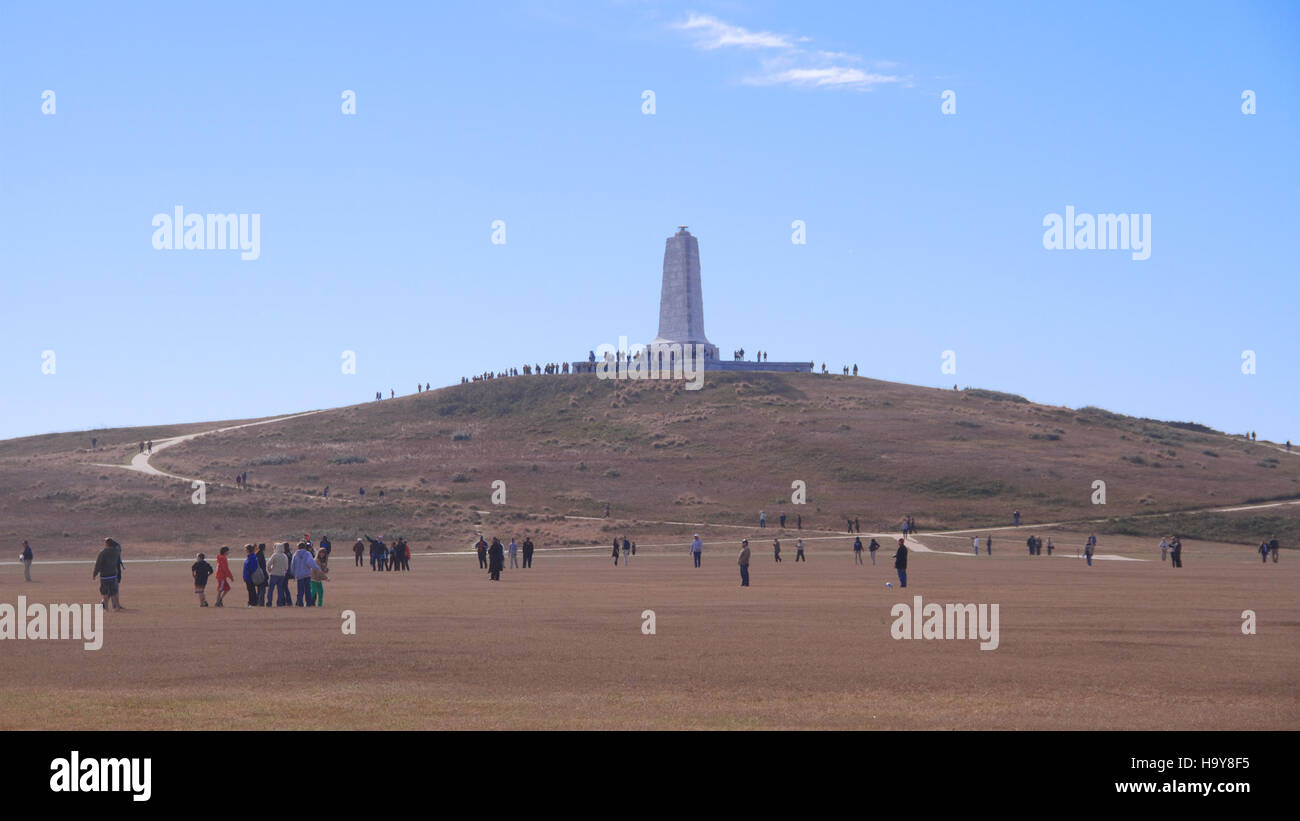 The 110th anniversary of the Wright Brothers' first flight at the ...