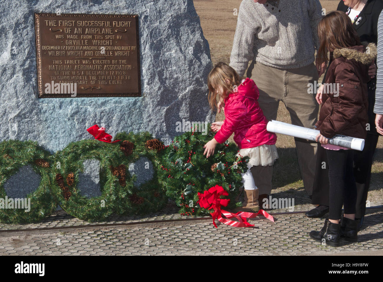 The 110th anniversary of the Wright Brothers’ first flight at Wright ...