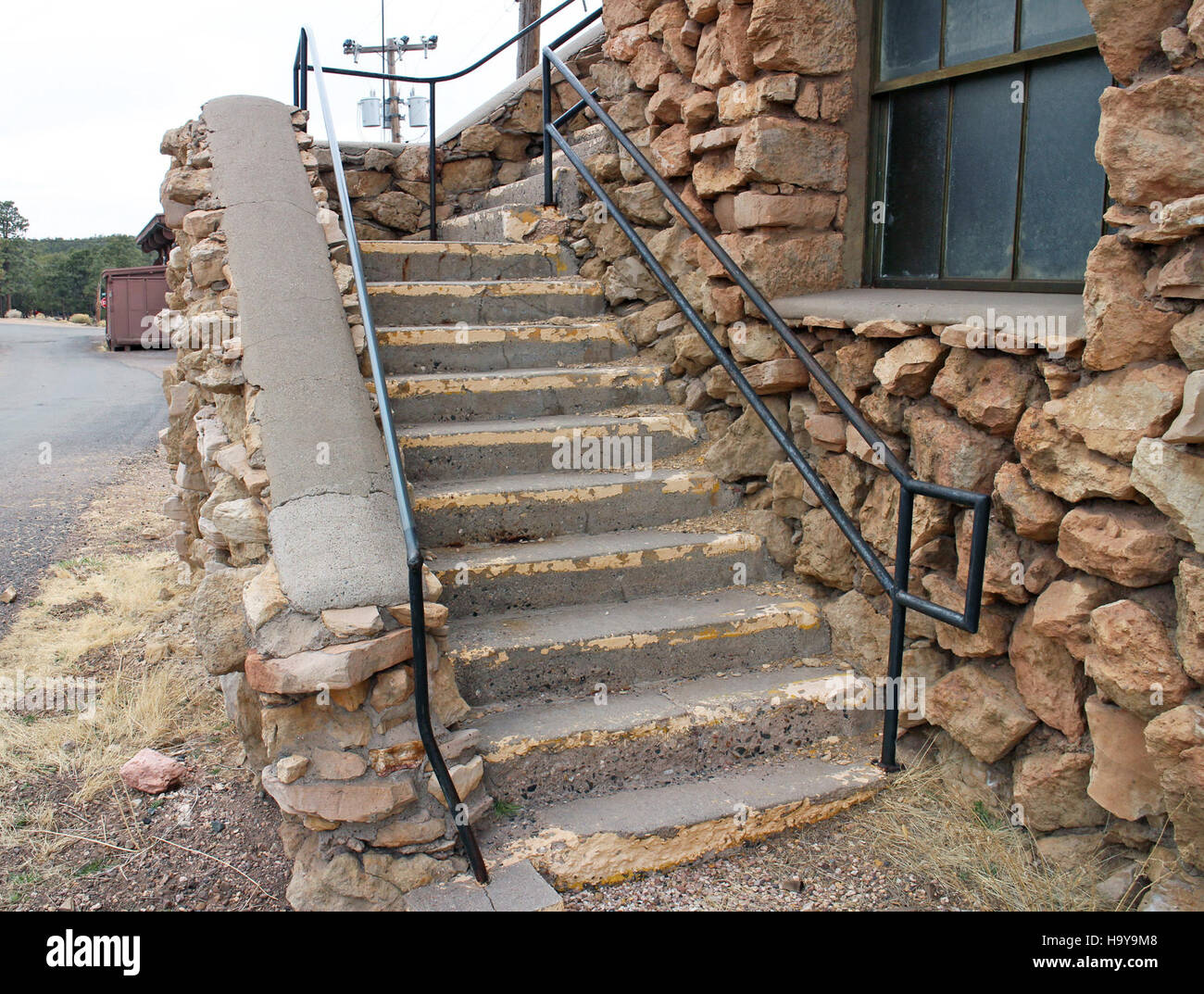 The historic Powerhouse at the Grand Canyon South Rim Village, a key ...