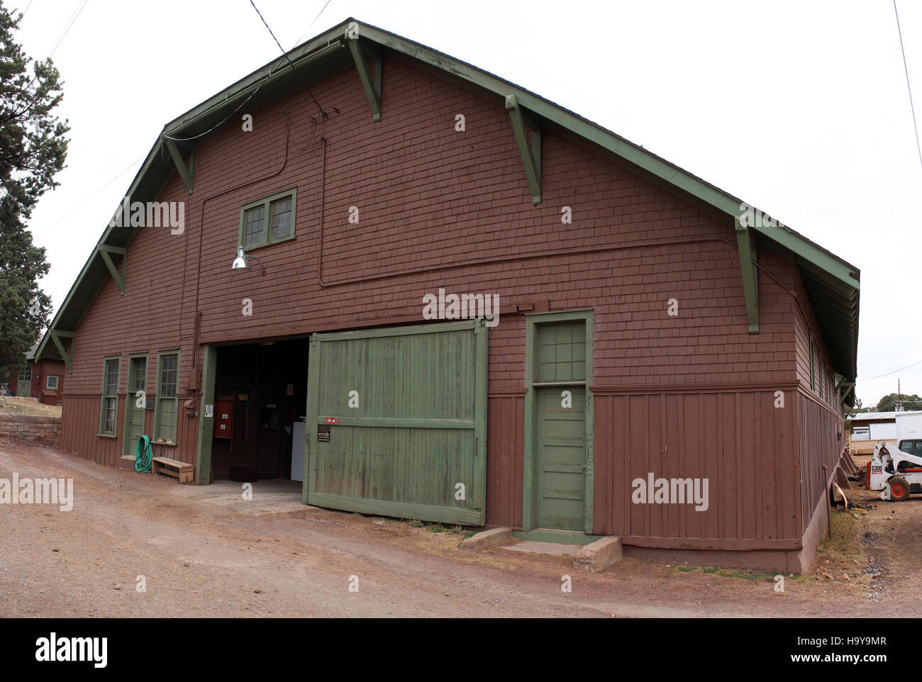 The Livery Building at Grand Canyon National Park is a key feature of ...