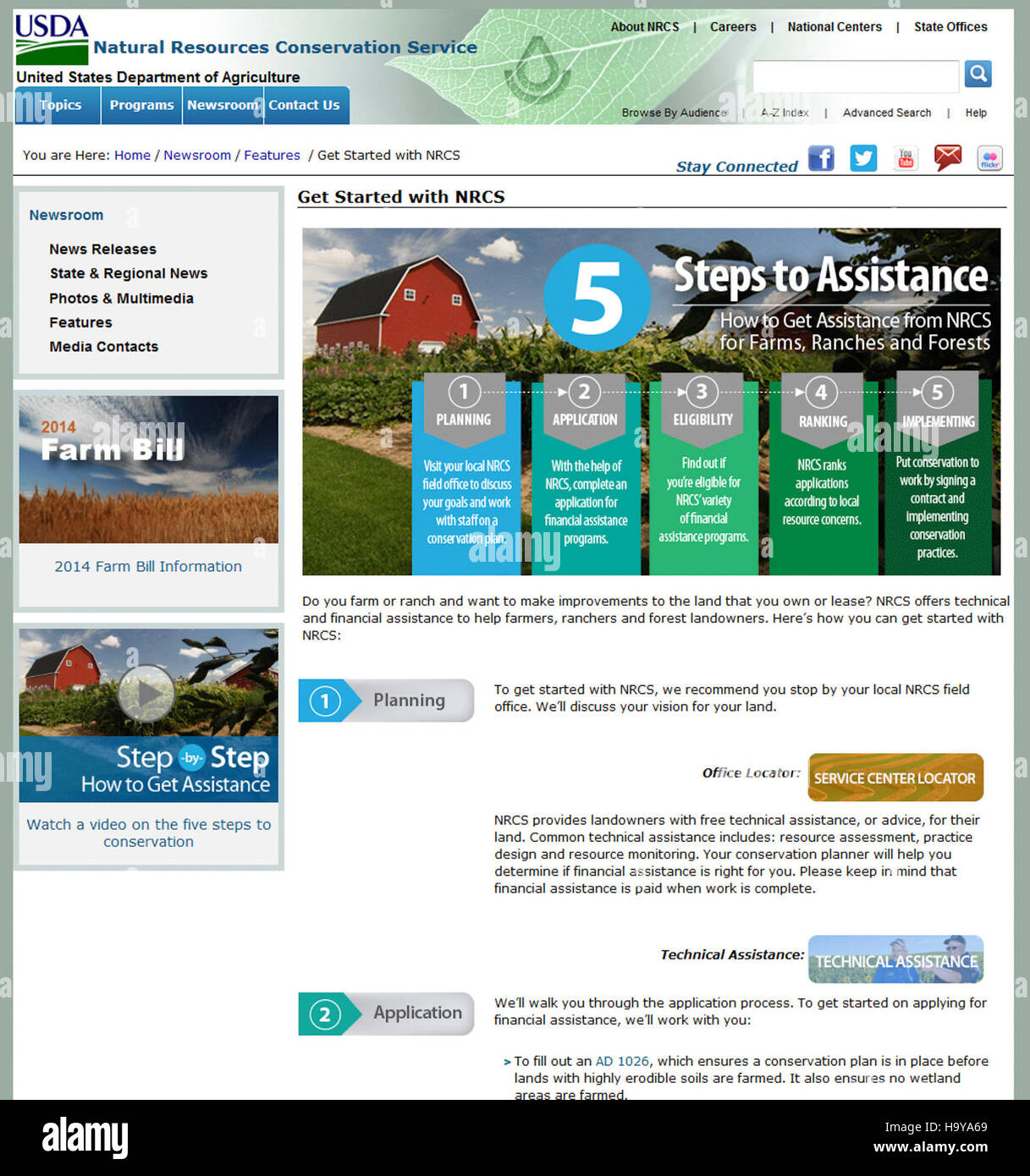 This image provides a visual guide to the U.S. government website's ...