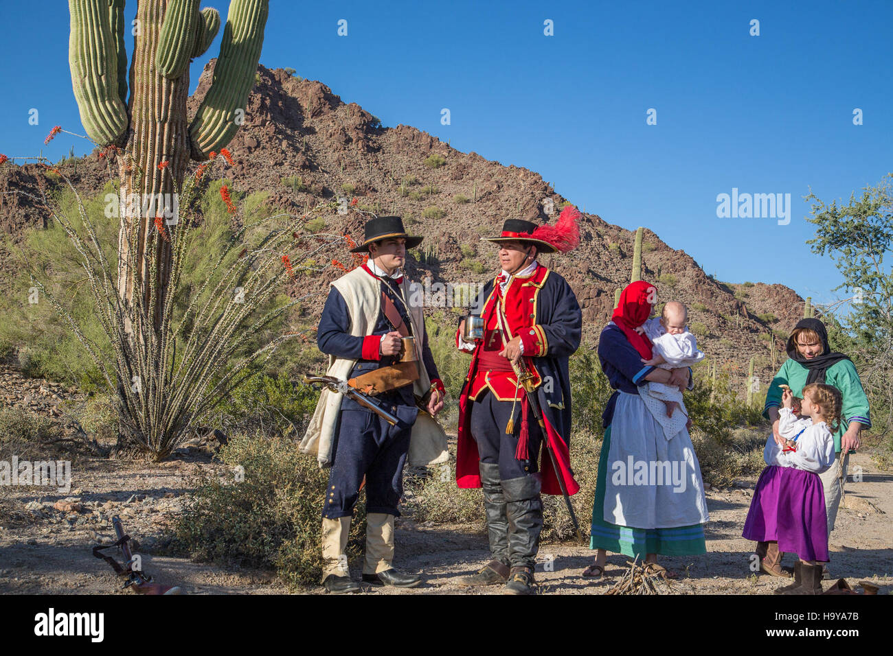 The Anza Trail in the Sonoran Desert is a historic path that traces the ...