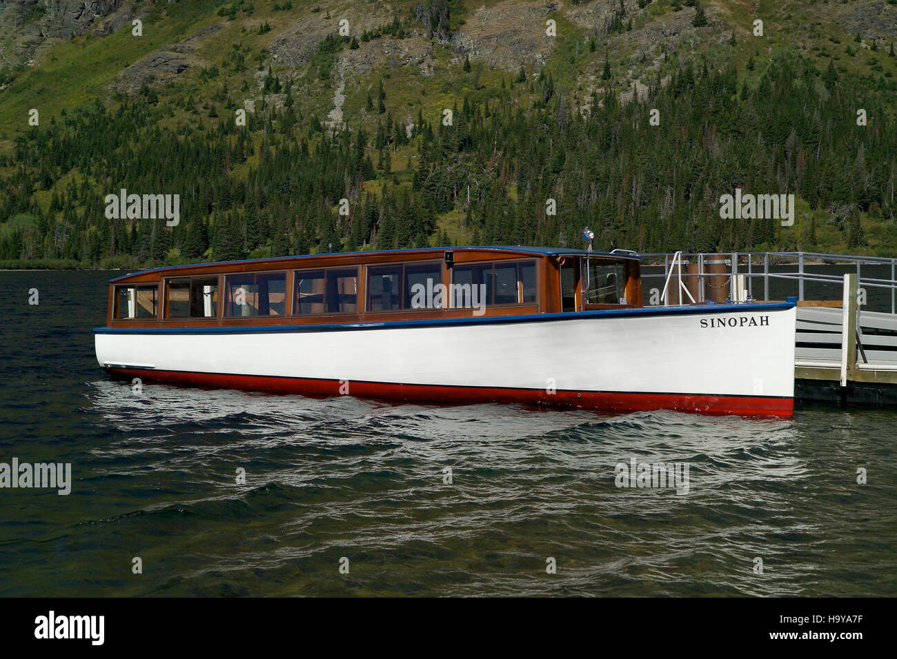 The Two Medicine Lake Boat Tour in Glacier National Park offers a ...