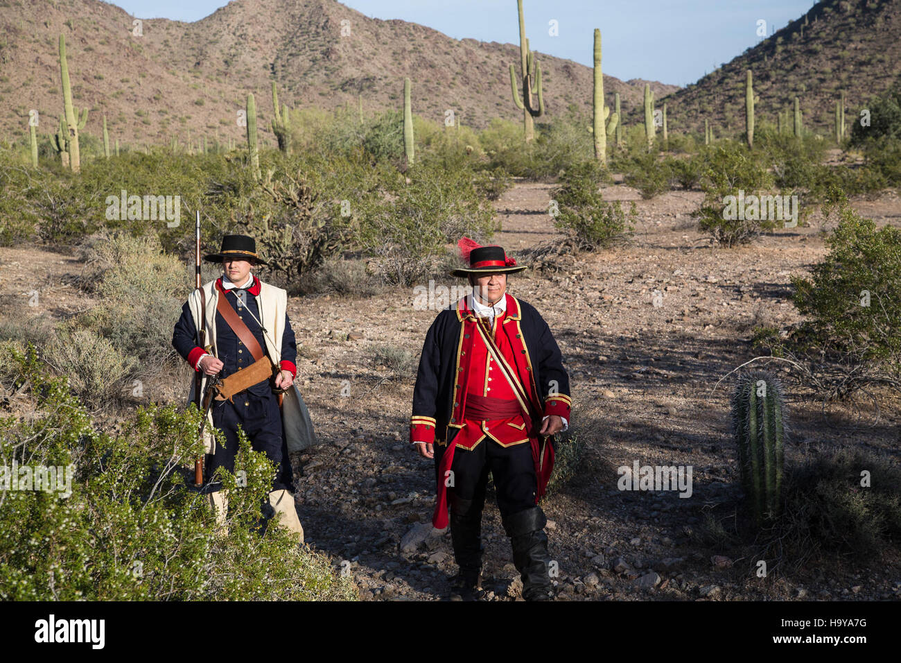 The Anza Trail in the Sonoran Desert National Monument, Arizona, is a ...