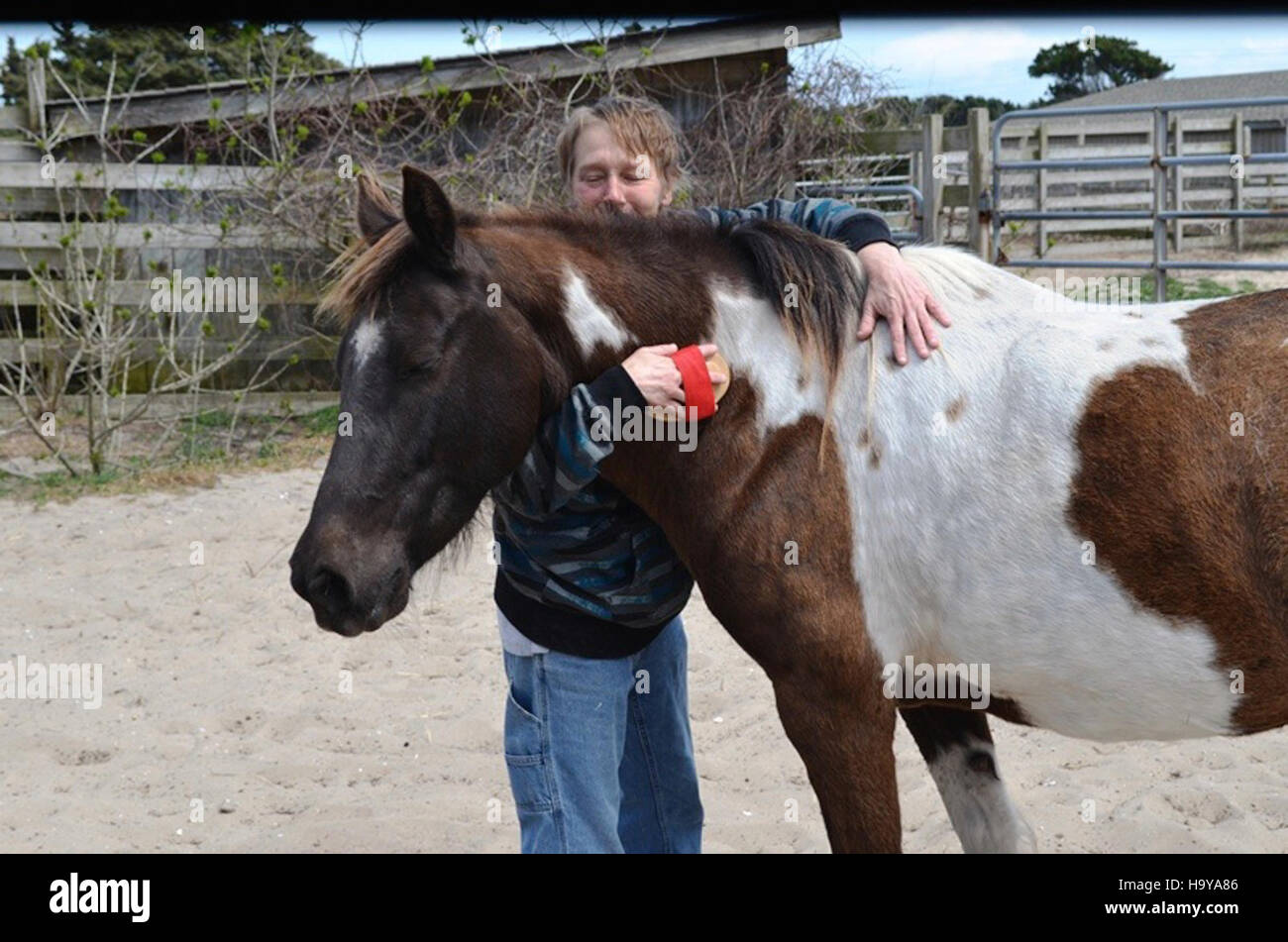 This image taken at Cape Hatteras National Seashore in 2014 shows the ...