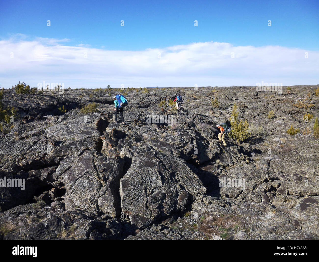 The Craters of the Moon National Monument in Idaho is a unique volcanic ...