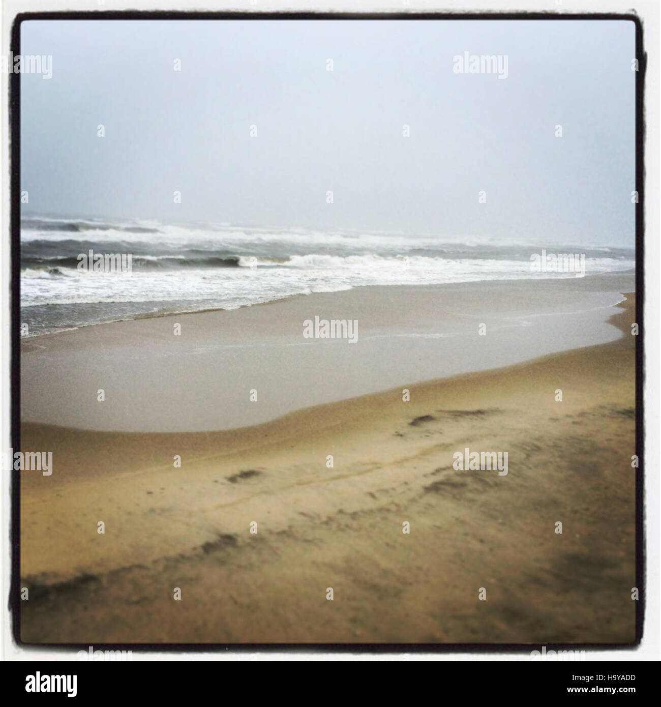 This photo captures the serene beauty of spring rains at the Atlantic ...