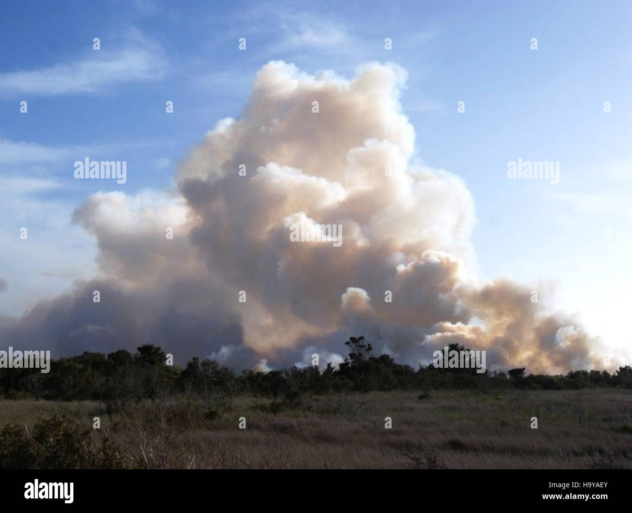 The Bodie Island Burn event at Cape Hatteras National Seashore ...