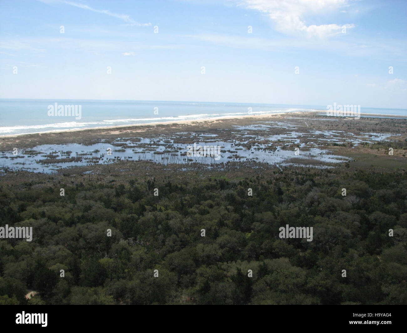 This 2014 photograph showcases a fresh view of the Cape Hatteras ...