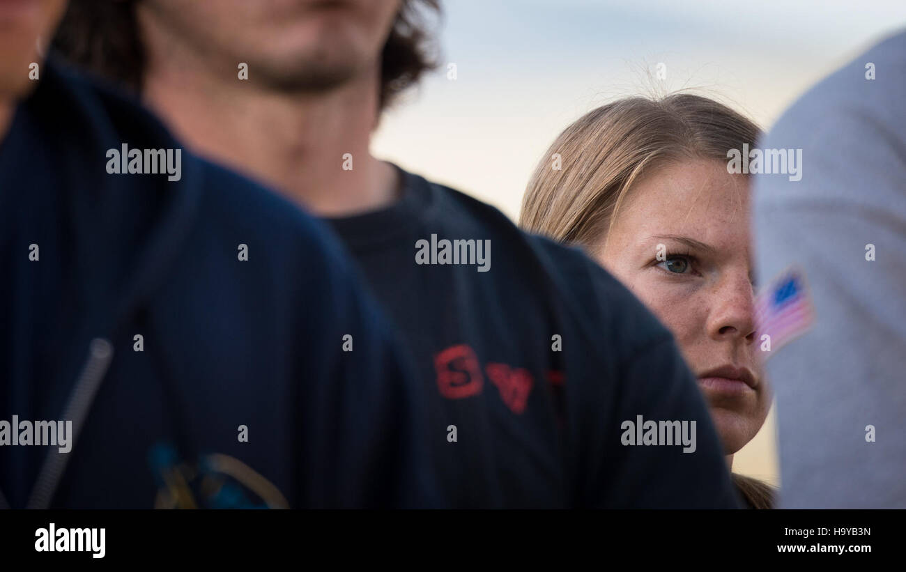 The USDA Forest Service conducts helicopter aerial firefighter rope ...
