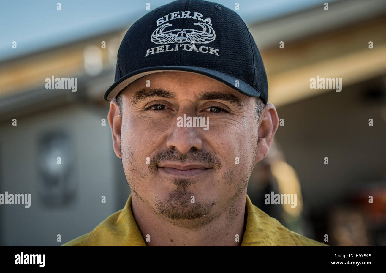 The USDA Forest Service conducts wildland firefighter rope rappel ...