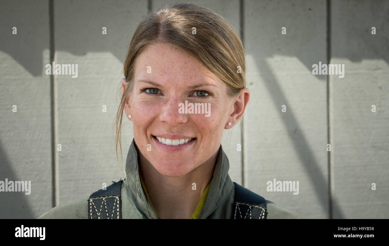 The USDA Forest Service conducts wildland firefighter rappel training ...