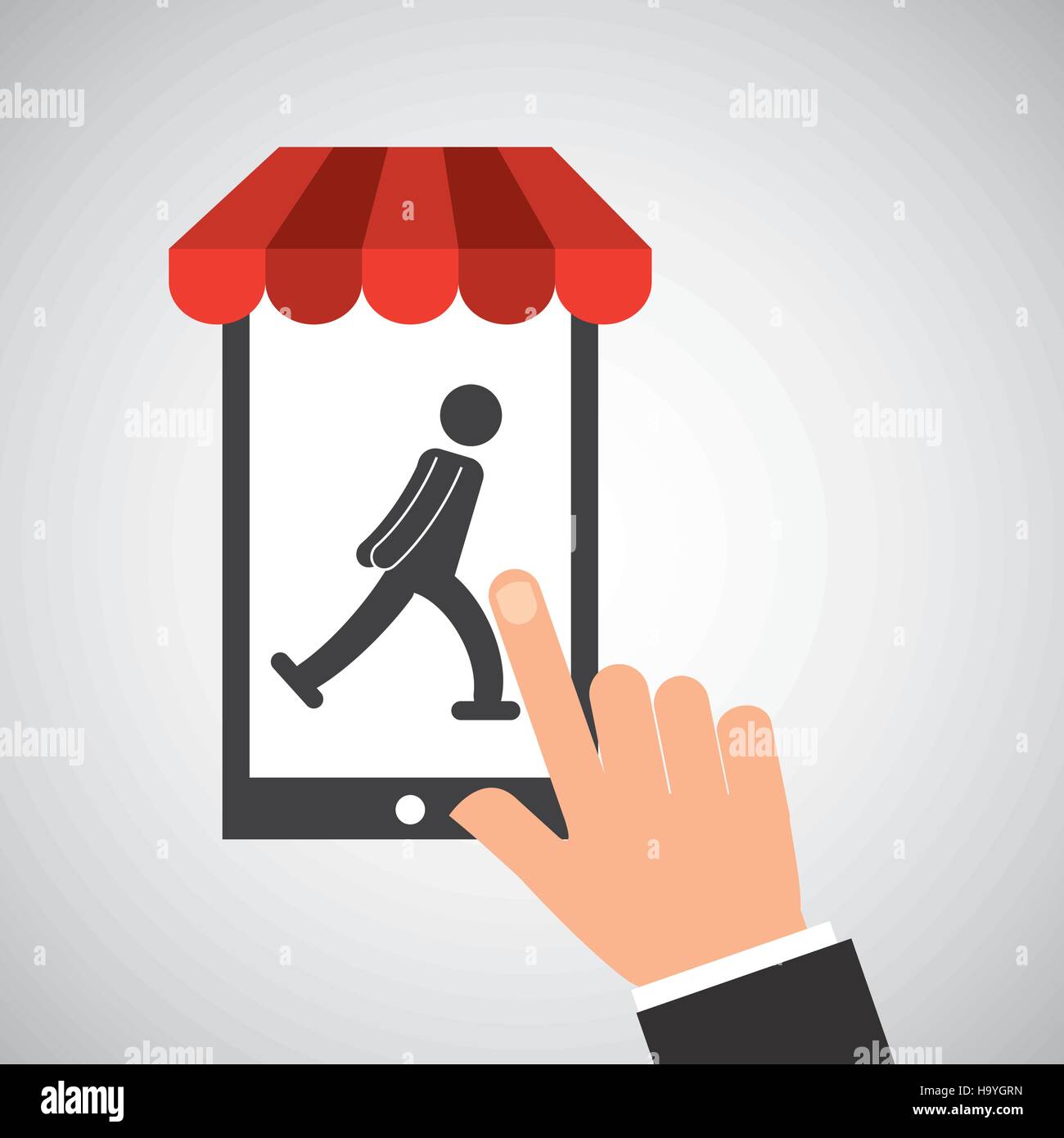 Phone punching Stock Vector Images - Alamy