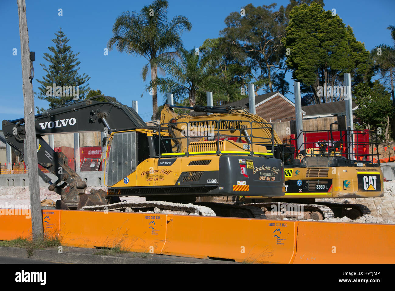Construction digger machinery hi-res stock photography and images - Alamy