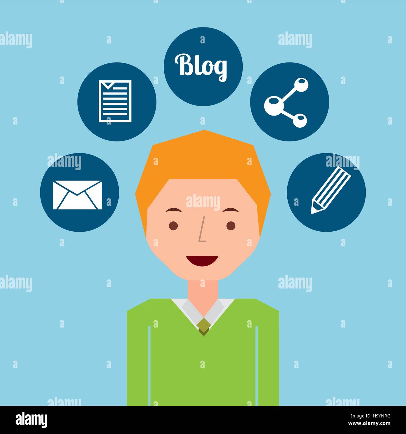 Cartoon happy bum Stock Vector Images - Alamy