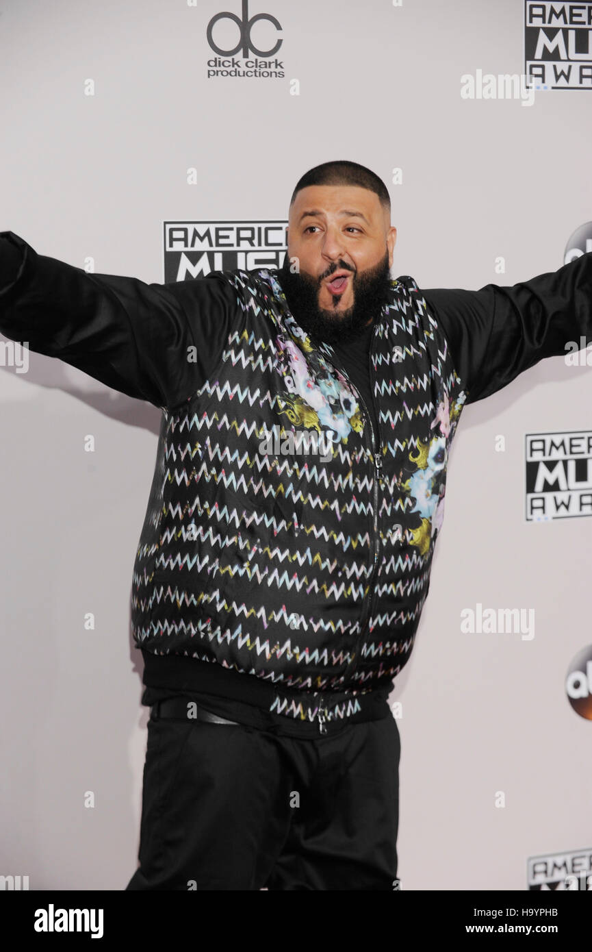 DJ Khaled arrives at the 2016 American Music Awards at Microsoft ...