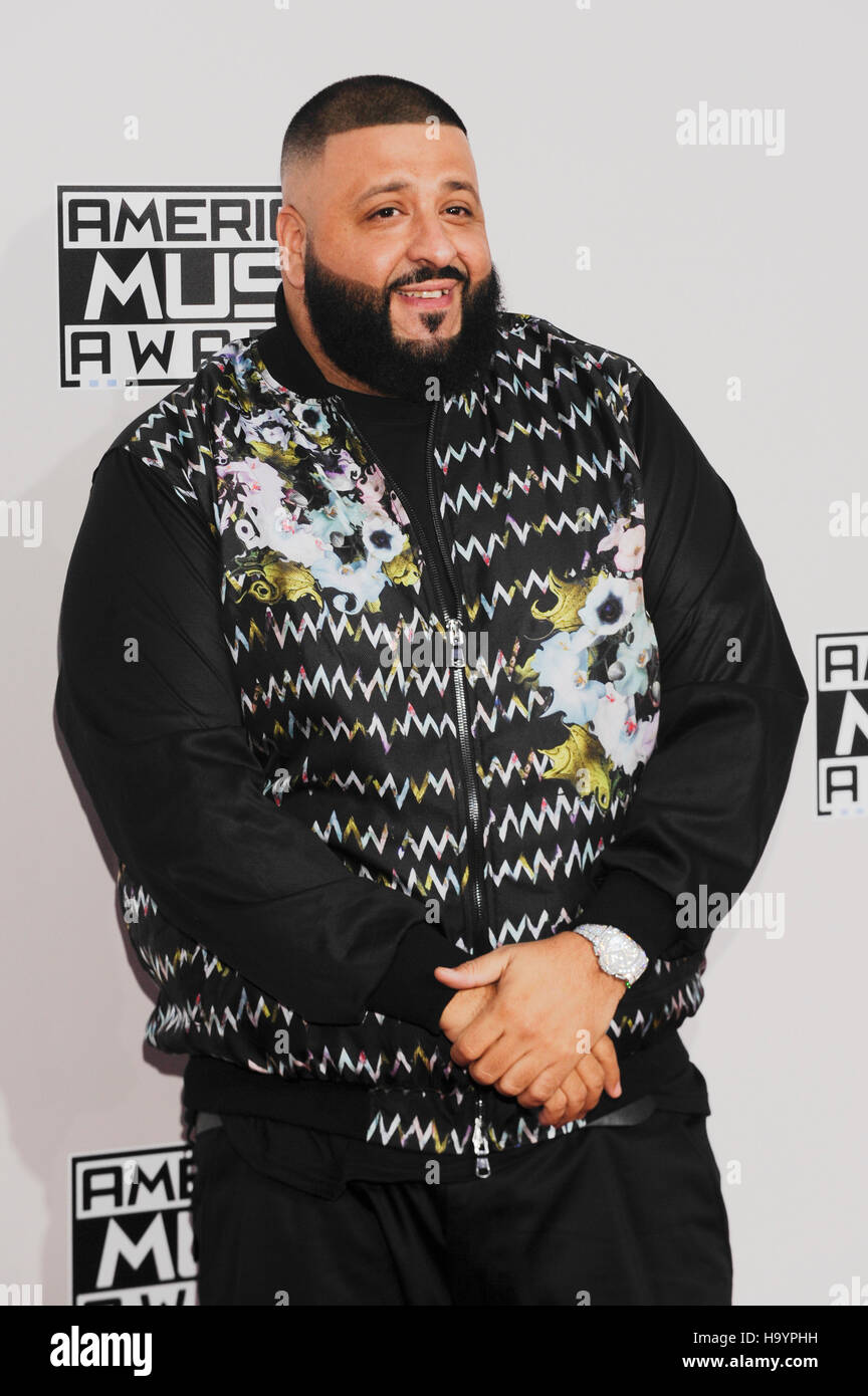 DJ Khaled arrives at the 2016 American Music Awards at Microsoft ...