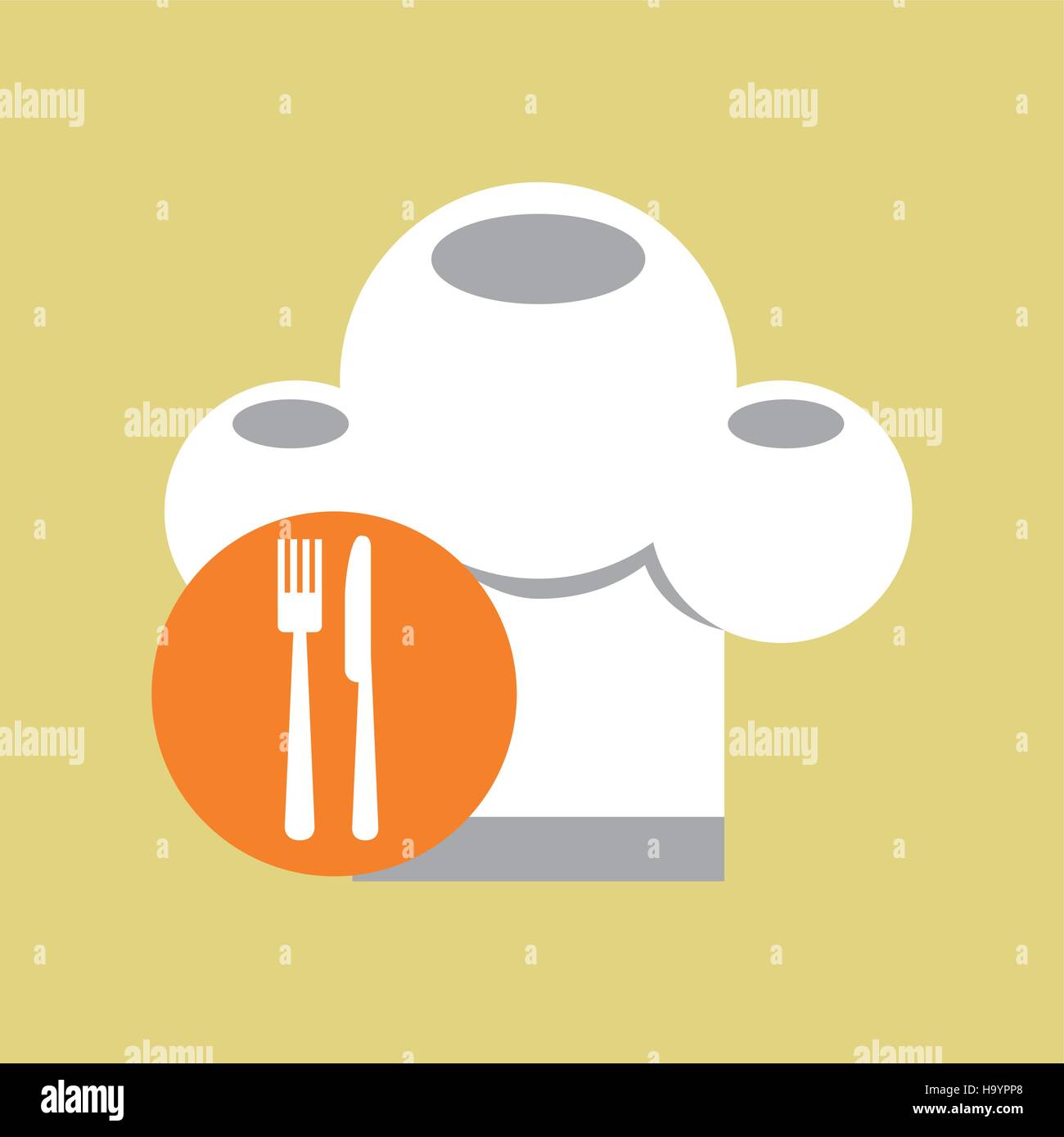 restaurant chef symbol icon Stock Vector Image & Art - Alamy