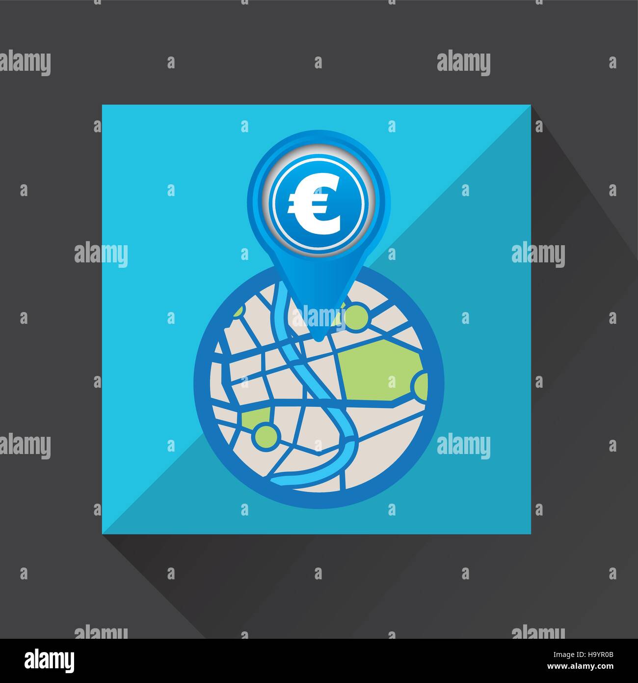 Europe phone map Stock Vector Images - Alamy