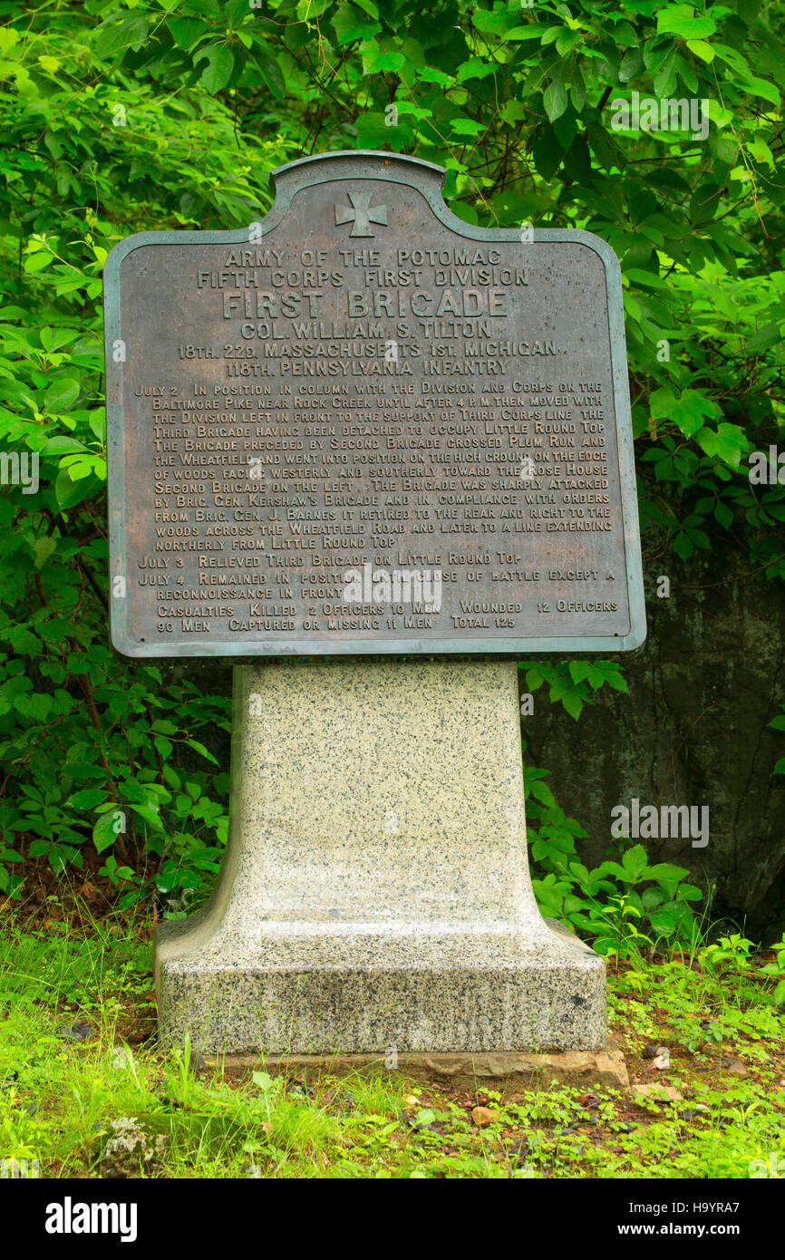 Brigade gettysburg hi-res stock photography and images - Alamy