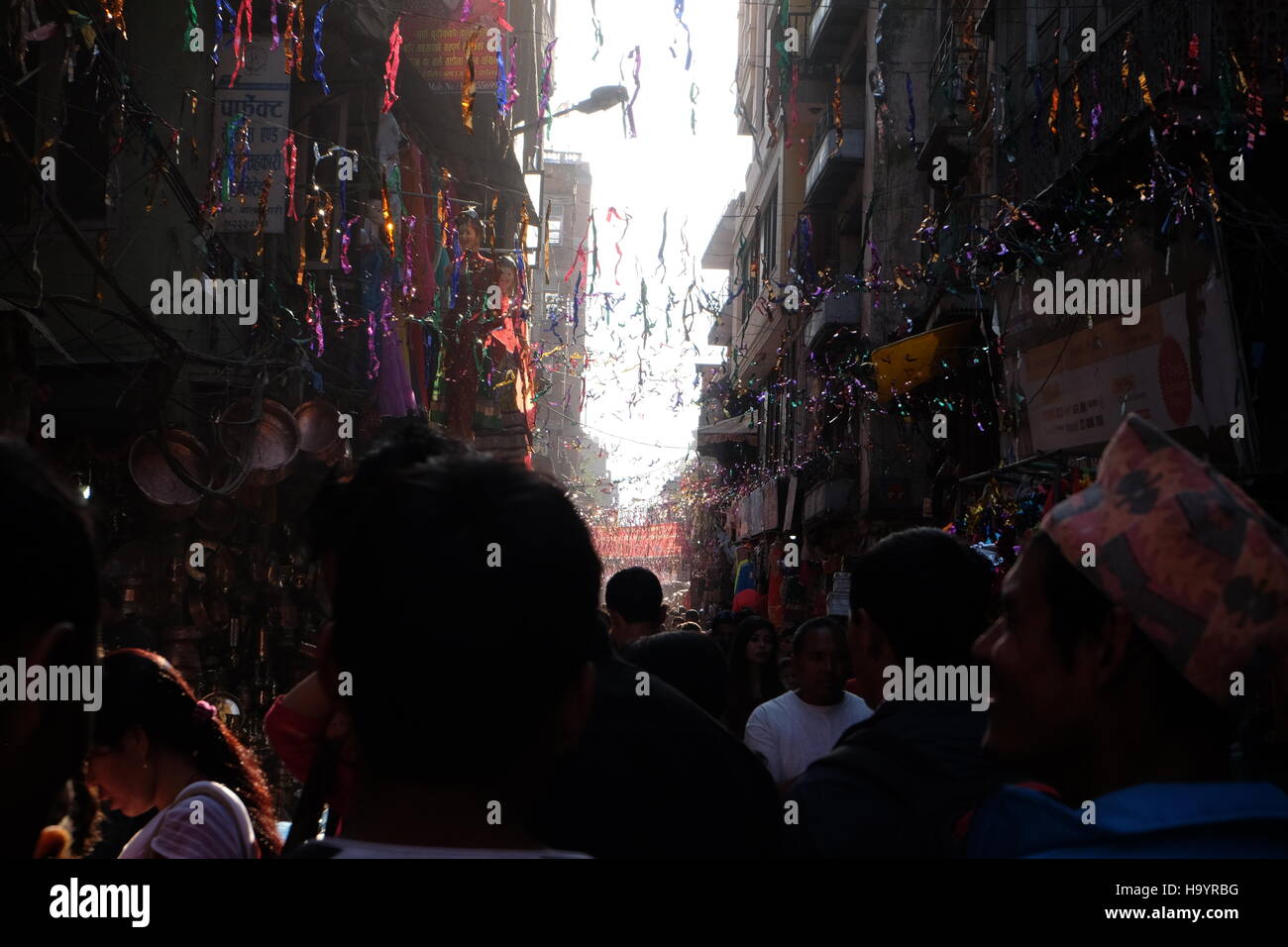 people prepare for the tihkal ceremony in kathmandu, nepal in nov. 2016 ...