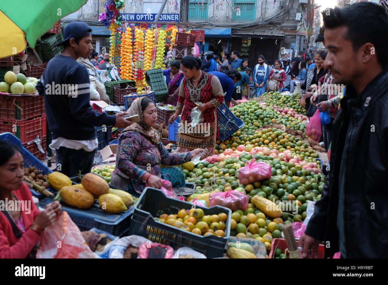 Tihkal ceremony nepal hi-res stock photography and images - Alamy