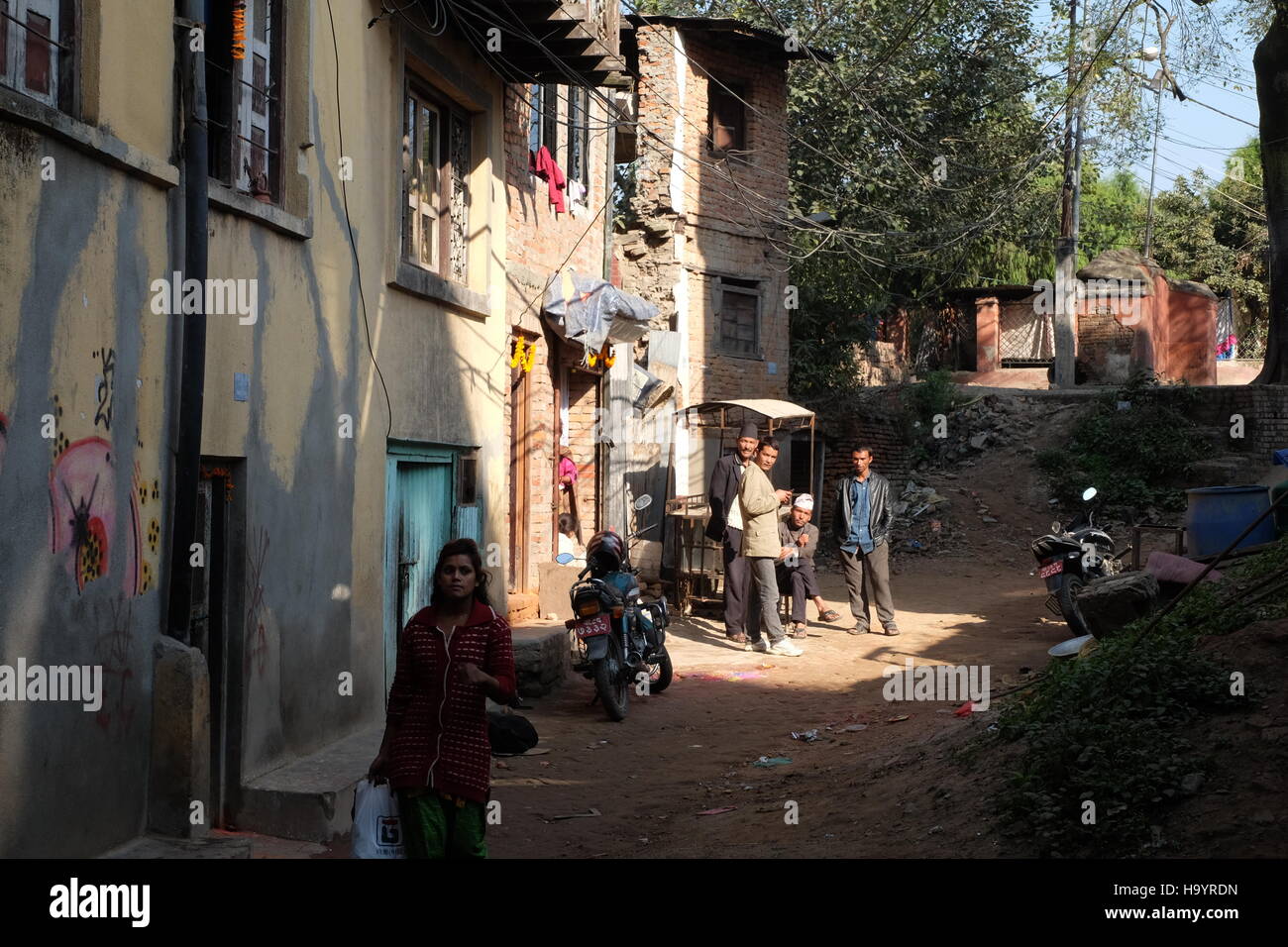 people prepare for the tihkal ceremony in kathmandu, nepal in nov. 2016 ...