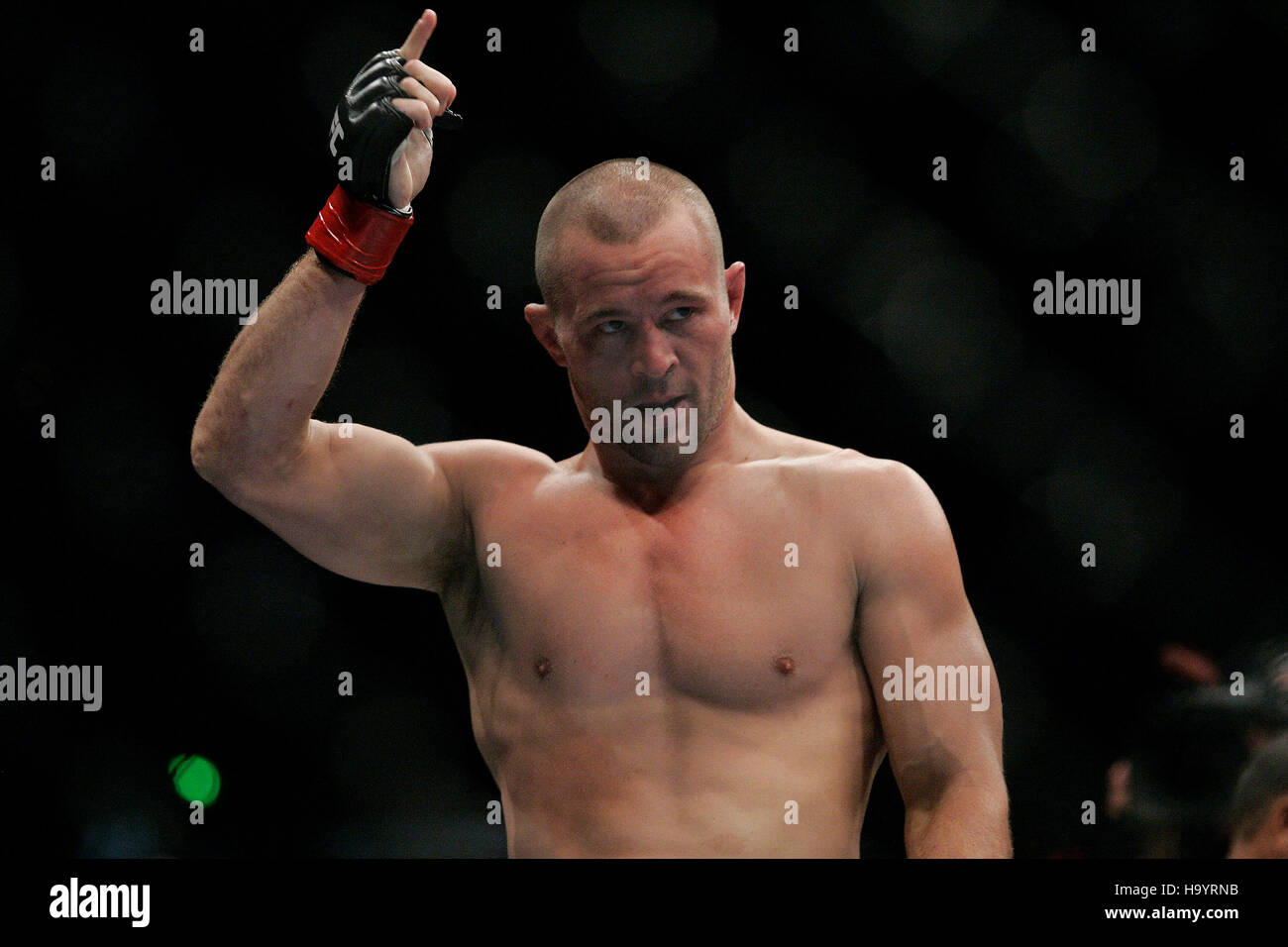 Chris Lytle after his fight with Jason Gilliam at UFC 73 at the Arco ...