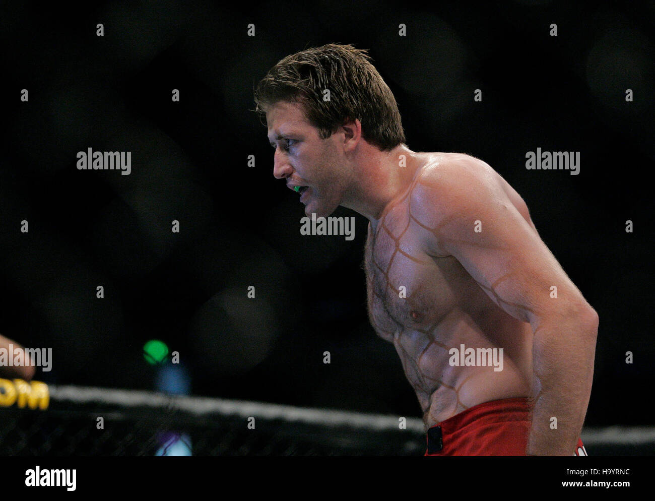 Stephan Bonnar, after his fight with Mike Nickels during UFC 73 at the ...