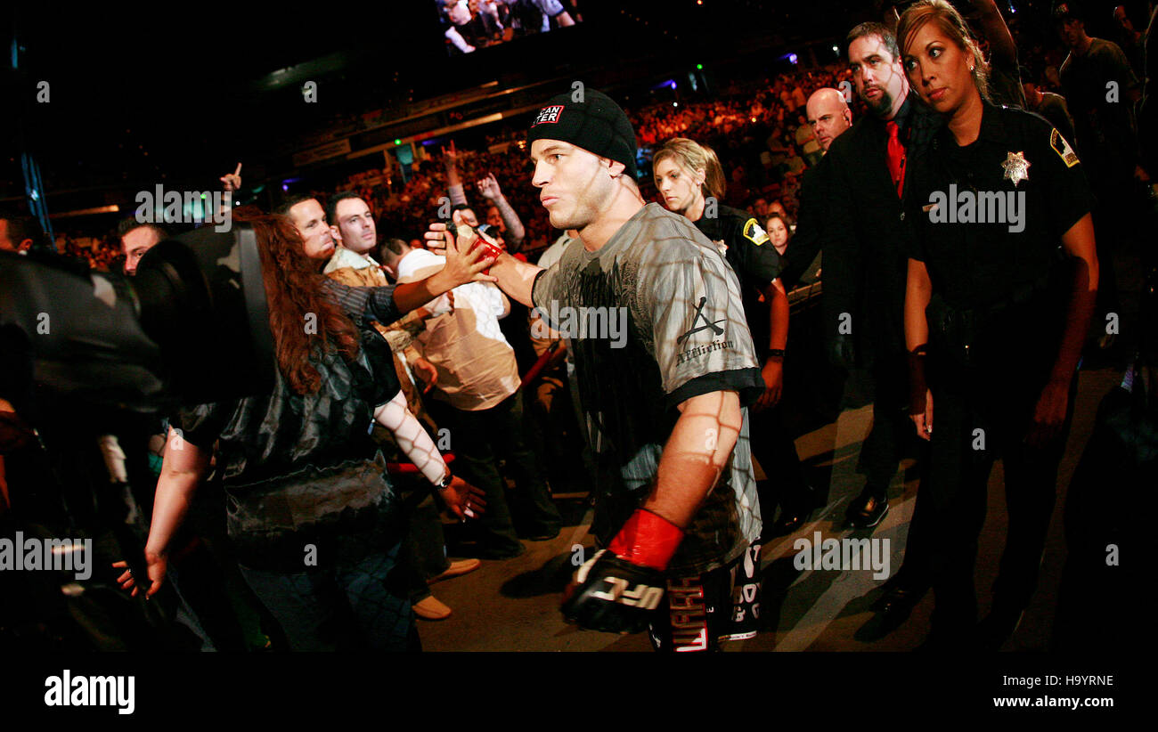 Sean Sherk enters the arena during UFC 73 at the Arco Arena in ...