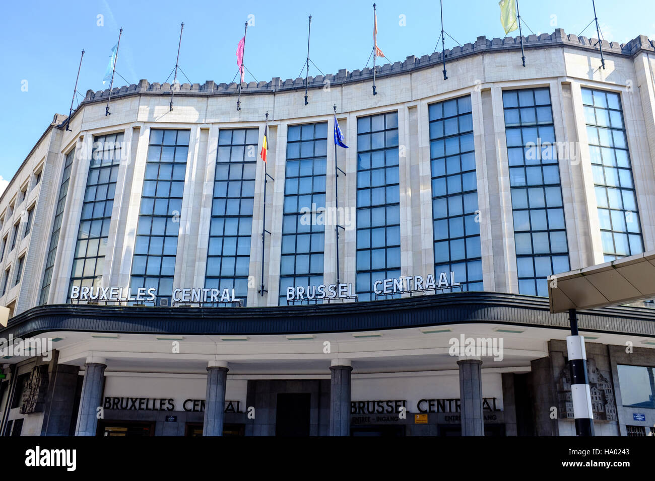 Brussels Central Station, Belgium Stock Photo - Alamy