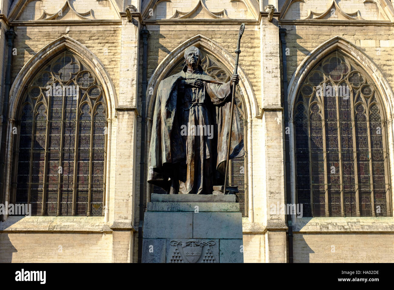 Cardinal mercier statue hi-res stock photography and images - Alamy