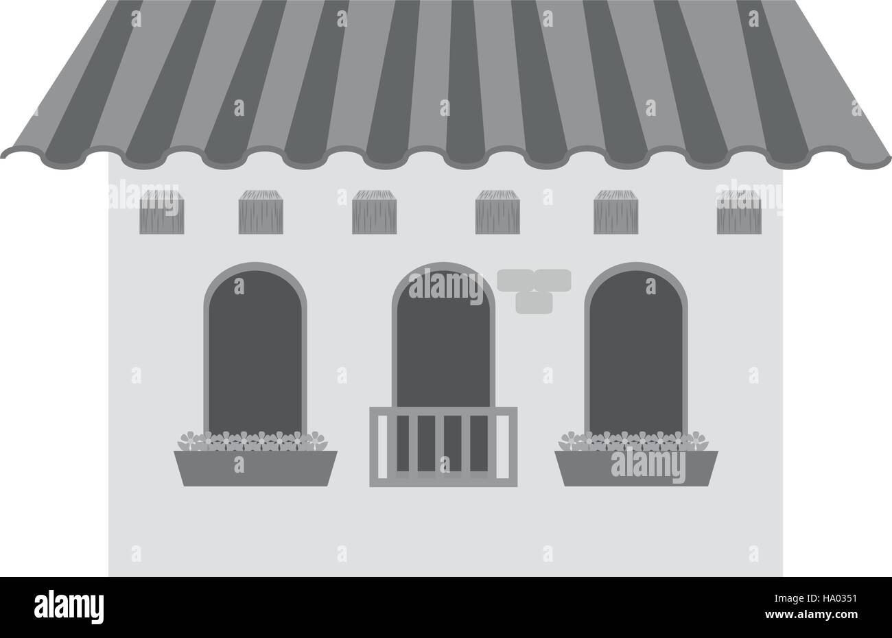 Isolated mexican building design Stock Vector Image & Art - Alamy