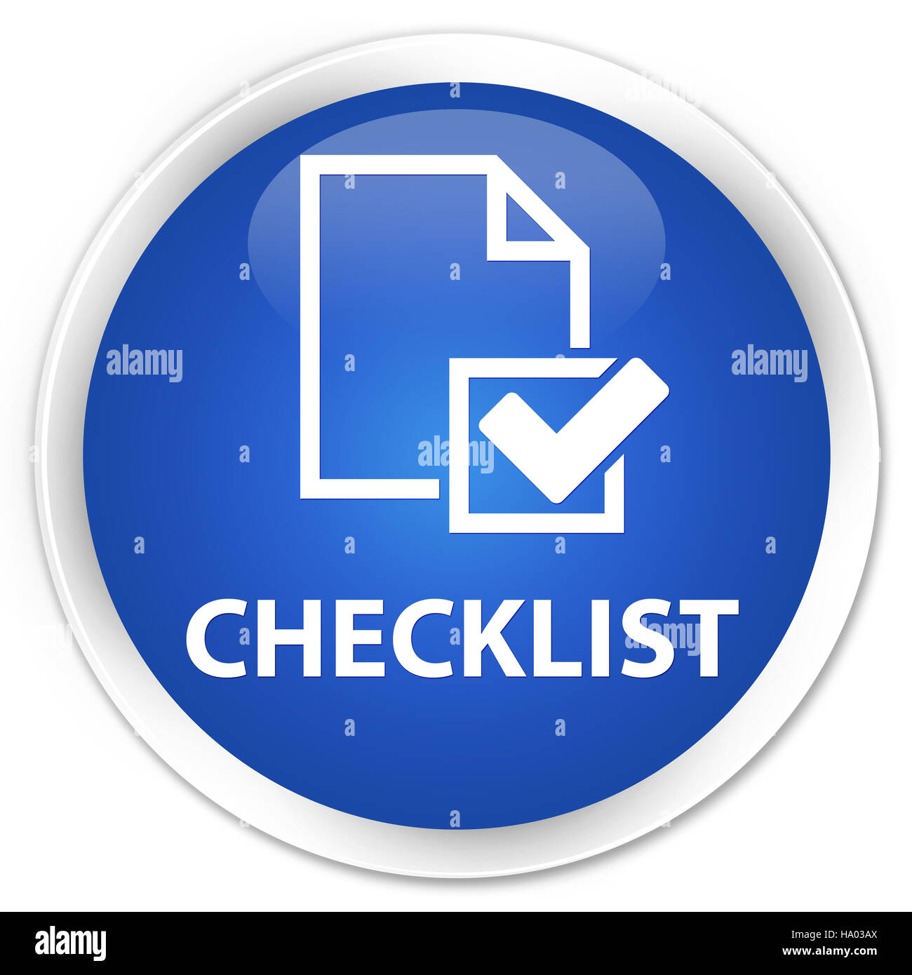 Checklist document hi-res stock photography and images - Alamy