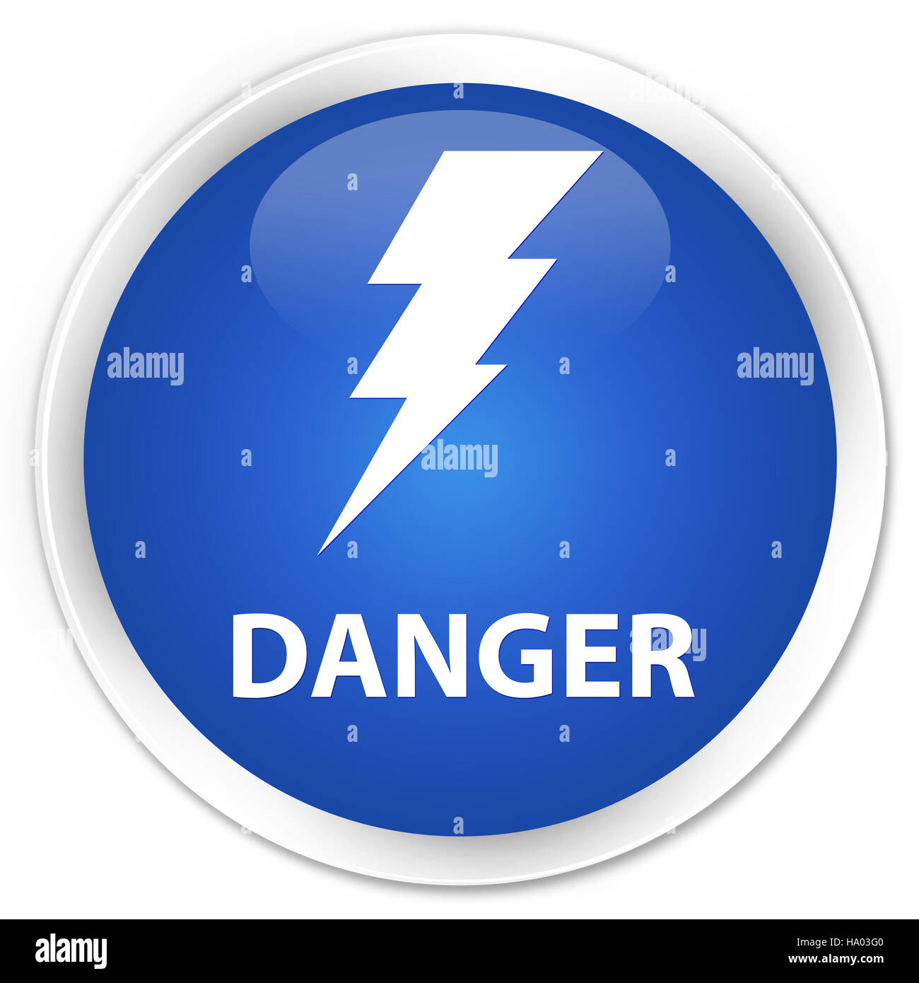 Danger blue Cut Out Stock Images & Pictures - Alamy