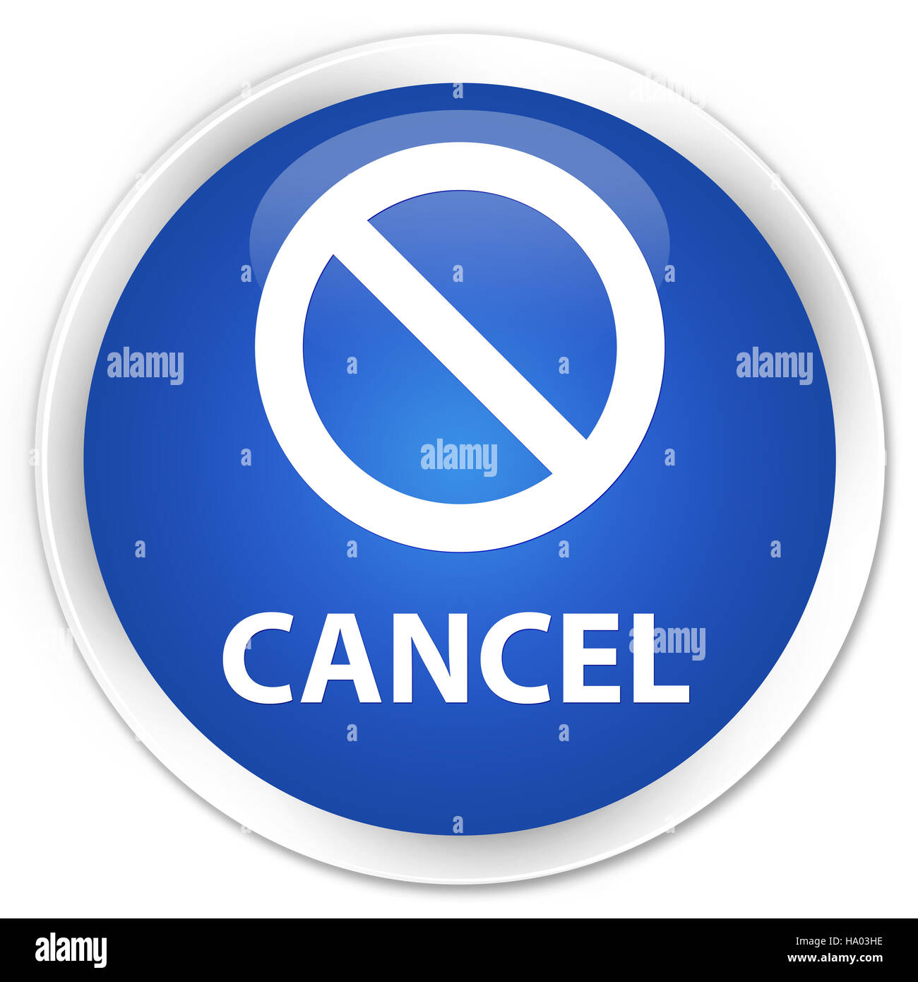 Round stop sign hi-res stock photography and images - Alamy