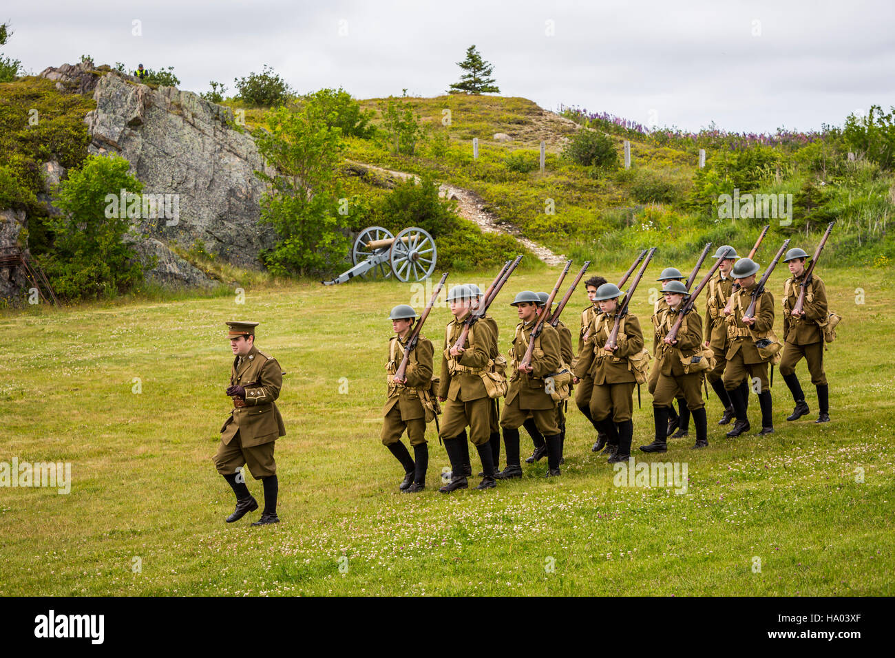 Newfoundland regiment hi-res stock photography and images - Alamy