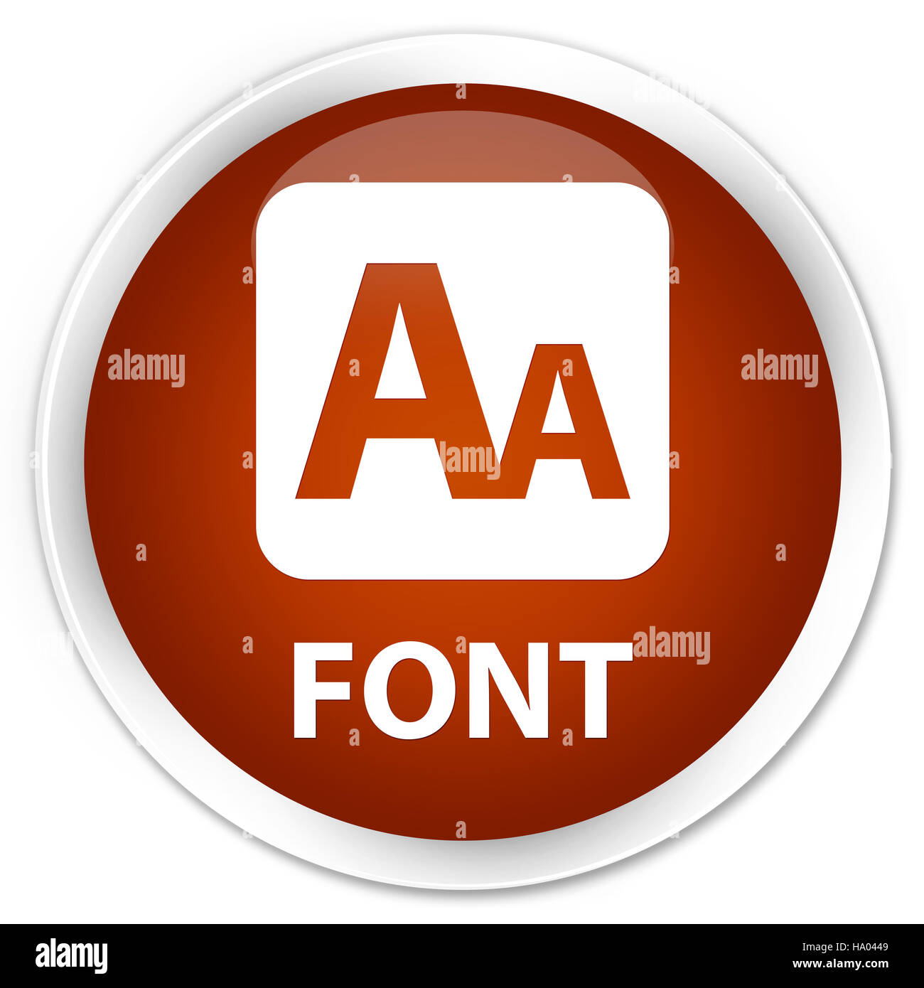 Round font Cut Out Stock Images & Pictures - Alamy