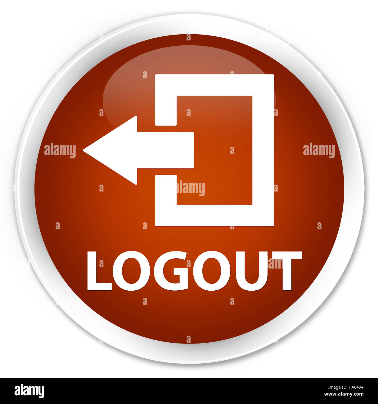 Logout hi-res stock photography and images - Alamy