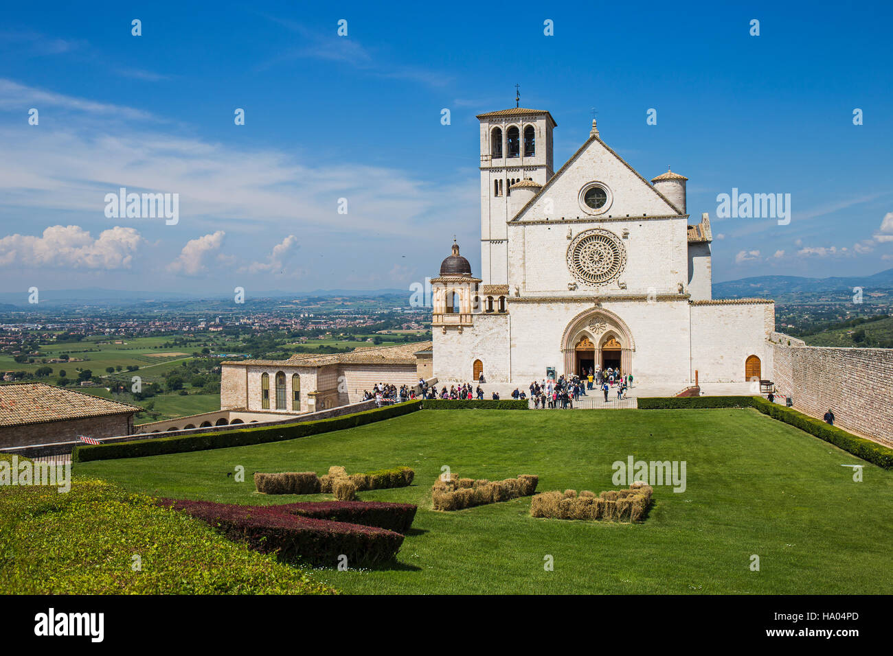 Assisi, a beautiful medieval town in central Italy Stock Photo - Alamy