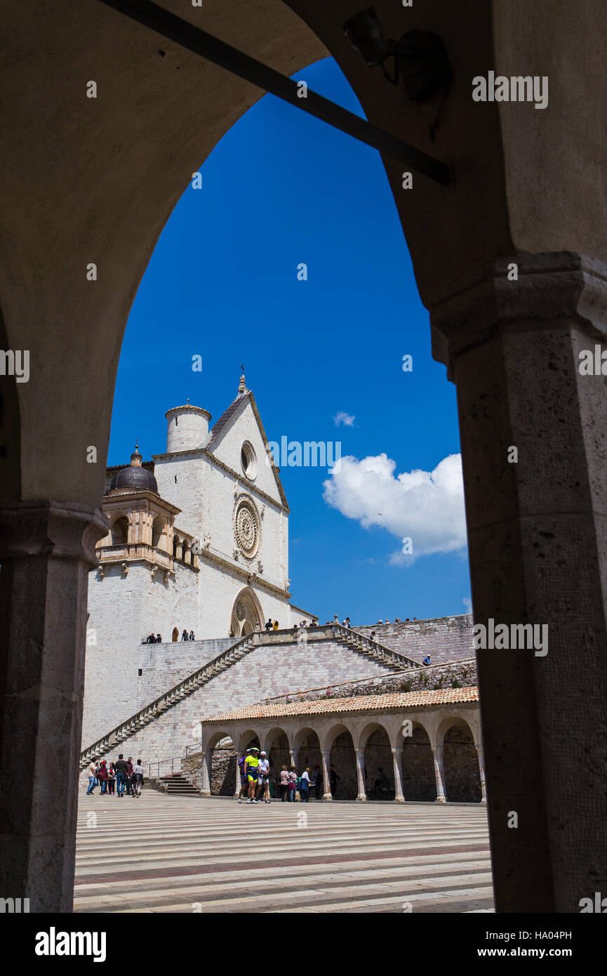 Assisi, a beautiful medieval town in central Italy Stock Photo - Alamy