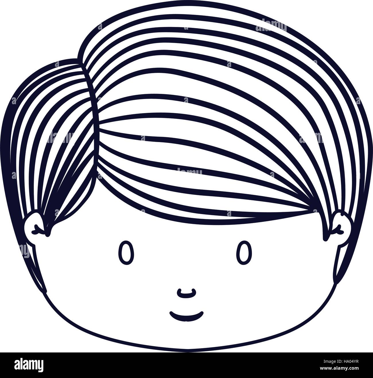 Boy cartoon icon. Kid childhood little people and person theme ...