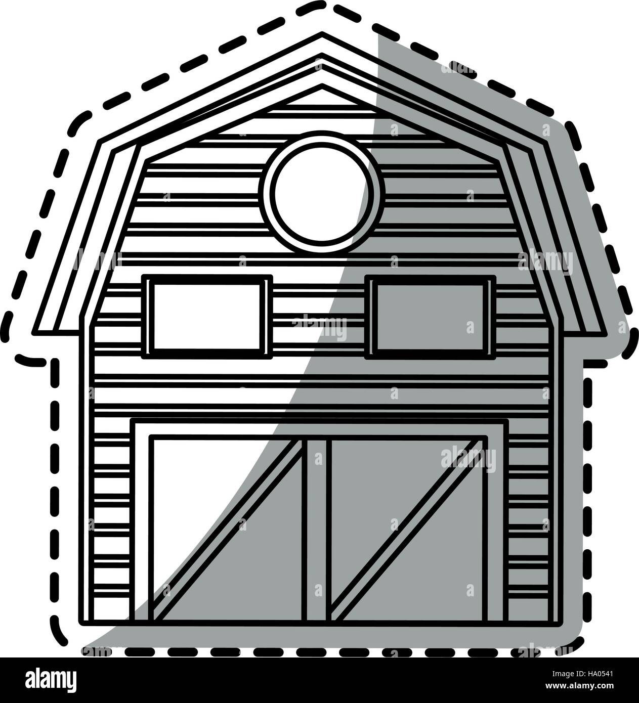 Isolated farm building design Stock Vector Image & Art - Alamy